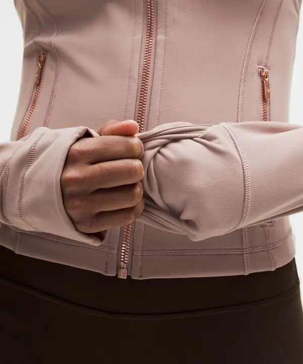 Lululemon Define Jacket - Ashen Rose/Rose Gold/Rose Gold